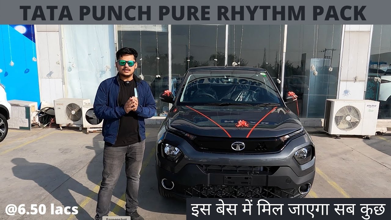 TATA PUNCH PURE VARIANT WITH RHYTHM PACK - MOST VALUE FOR MONEY @5.84 ...