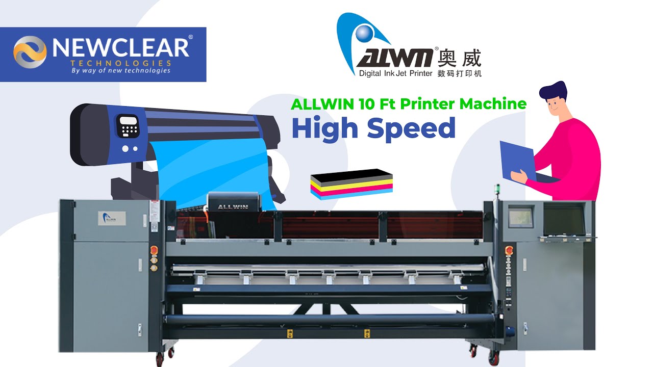 ALL WIN 10 Ft Printer Machine | Ne | High Speed Printing Machine # ...