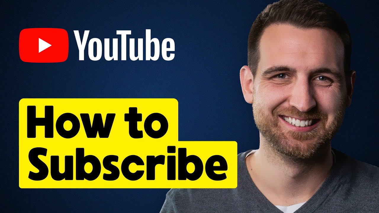 How to Subscribe to a Youtube Channel - YouTube