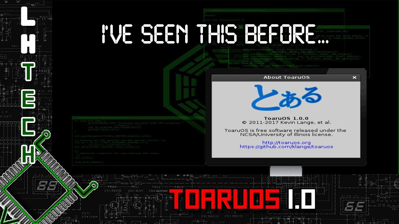 Let's Review ToaruOS: 6 years of development! - YouTube