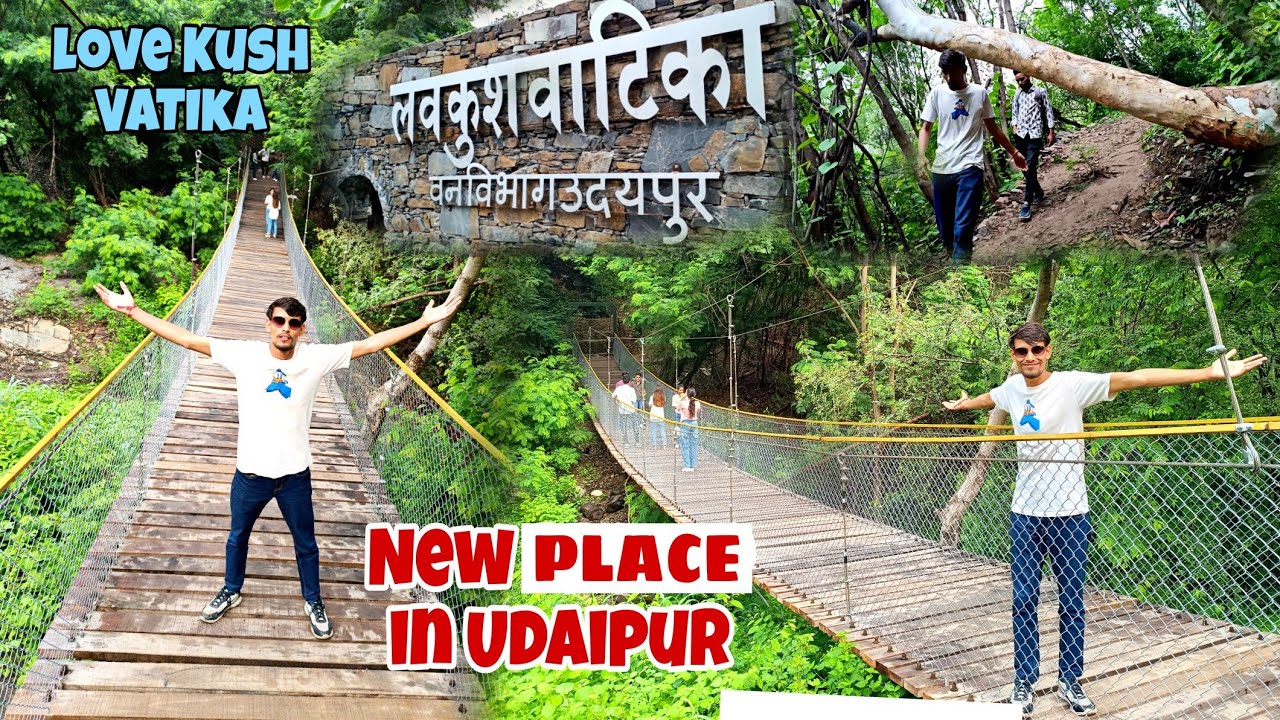 One and only hanging bridge in udaipur 2023 || new place in udaipur ...