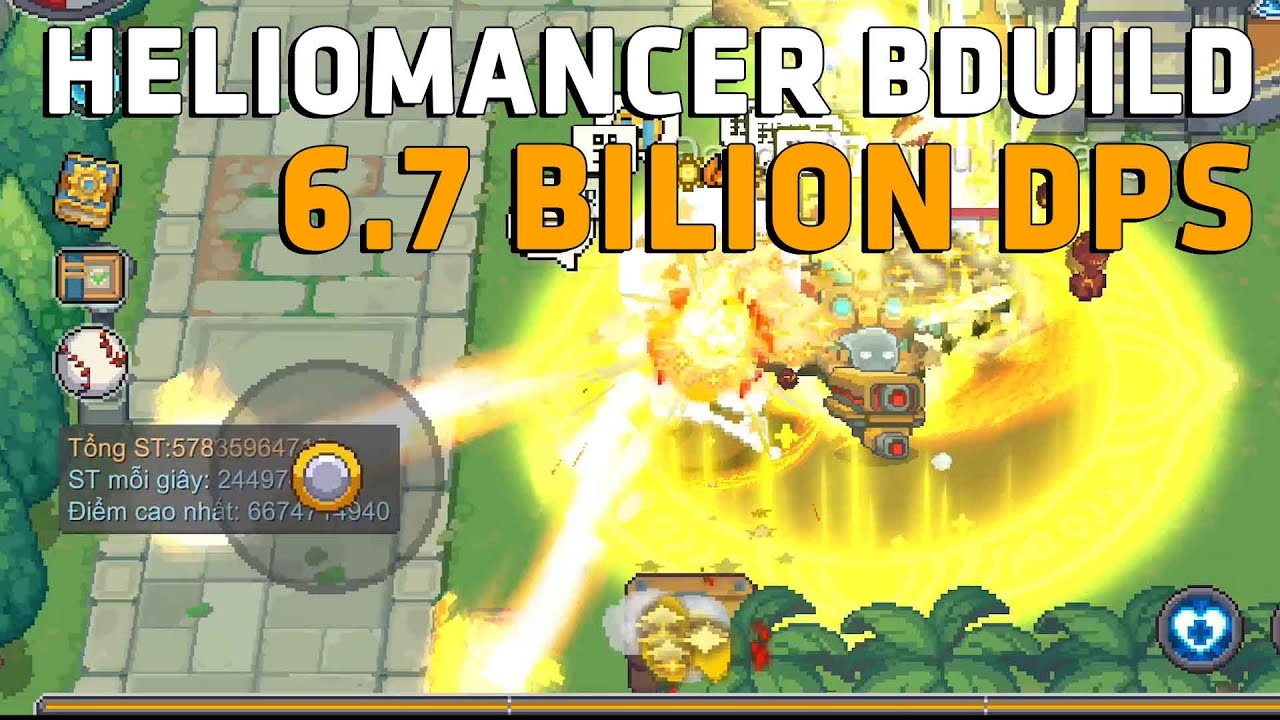 Build HELIOMANCER 6.7B DPS Siêu Mạnh | Soul Knight Prequel S3 #Duy ...