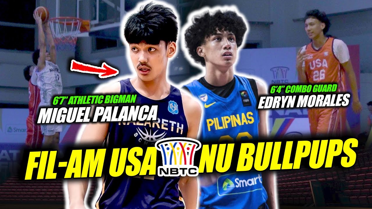 6'7" UNDERRATED HIGH SCHOOL STAR MIGUEL PALANCA CLASHES WITH FIL-AM USA ...