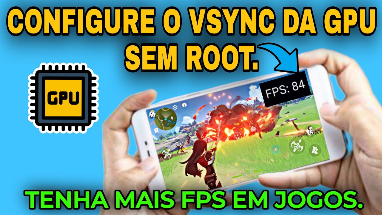 Saiu! Como CONFIGURA o VSYNC da GPU sem ROOT. [ + SUAVIDADE e FPS ...