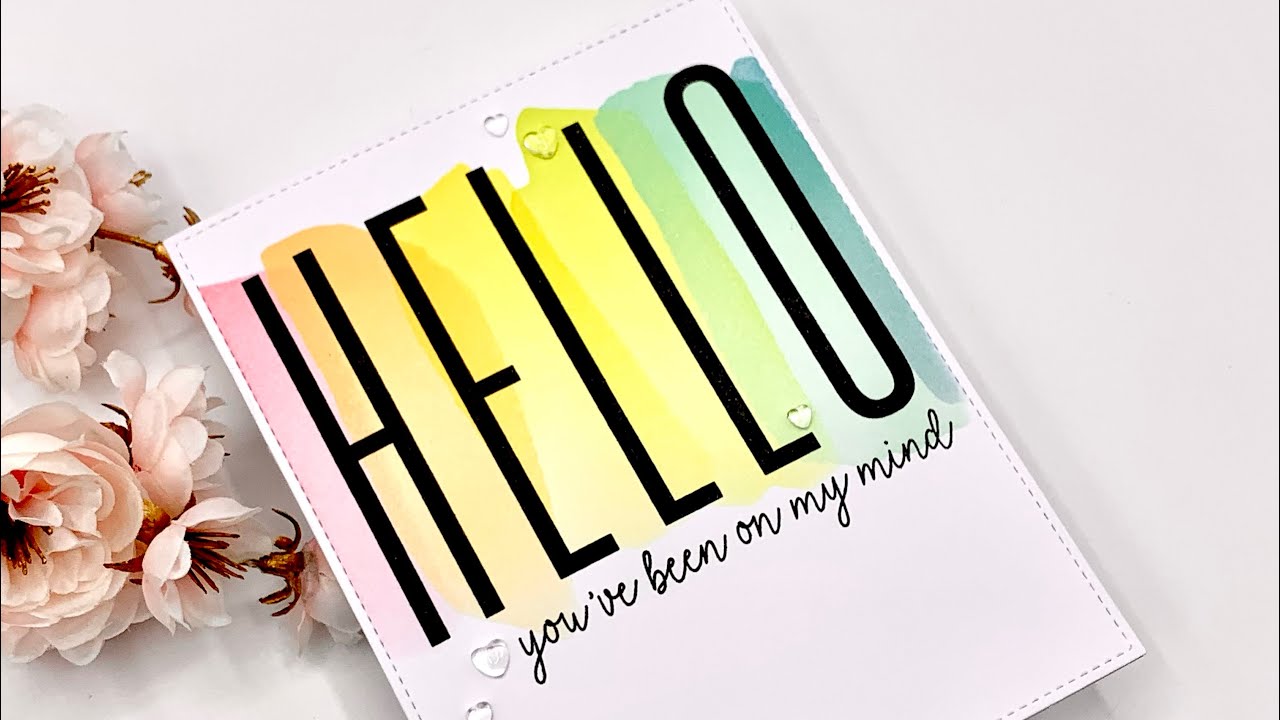 HAPPY MAIL CARD: MFT - How to Say Hello - YouTube