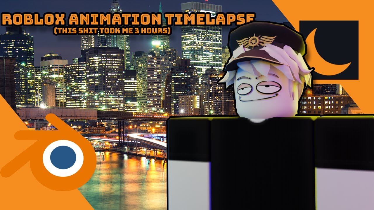 (ROBLOX ANIMATION TIMELAPSE) Animating a cutscene in blender - YouTube