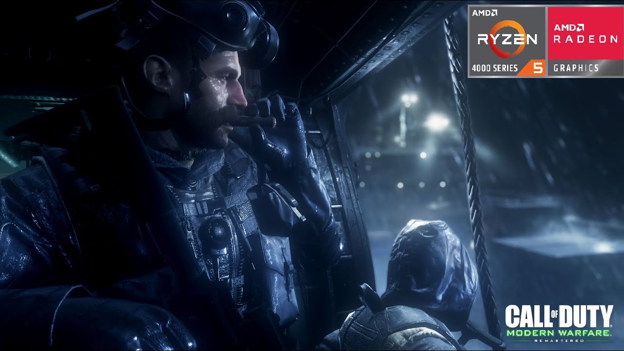 Call of Duty Modern Warfare Remastered (2016) 1600x900 high set.Ryzen5 ...