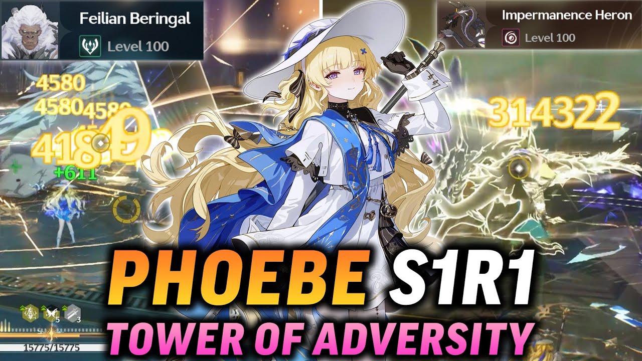 PHOEBE Spectro Frazzle Team Is INSANE In Tower of Adversity ...