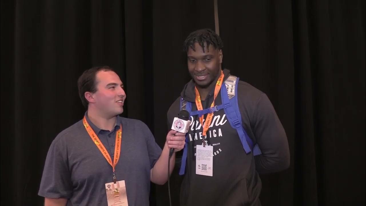 Chris Braswell Interview: Tampa Bay Buccaneers No. 57 overall pick, star Alabama Edge - YouTube