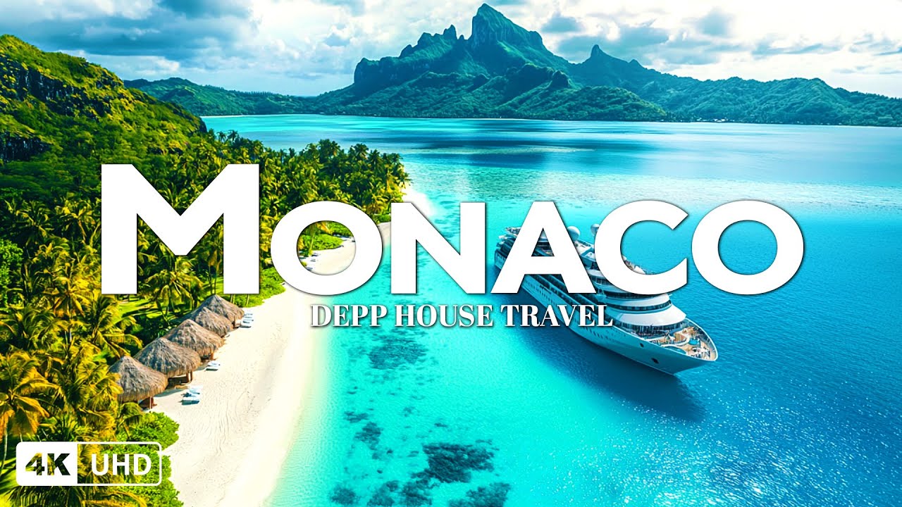 Monaco 🇲🇨 in 4K – Riviera Nights, Luxury Yachts & Deep House Flow 💎🎶 ...