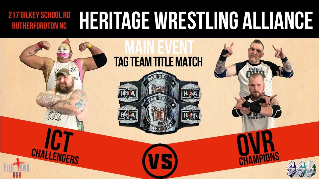OVR (c) Vs ICT HWA Tag Team Championship Match (2/10/24) - YouTube