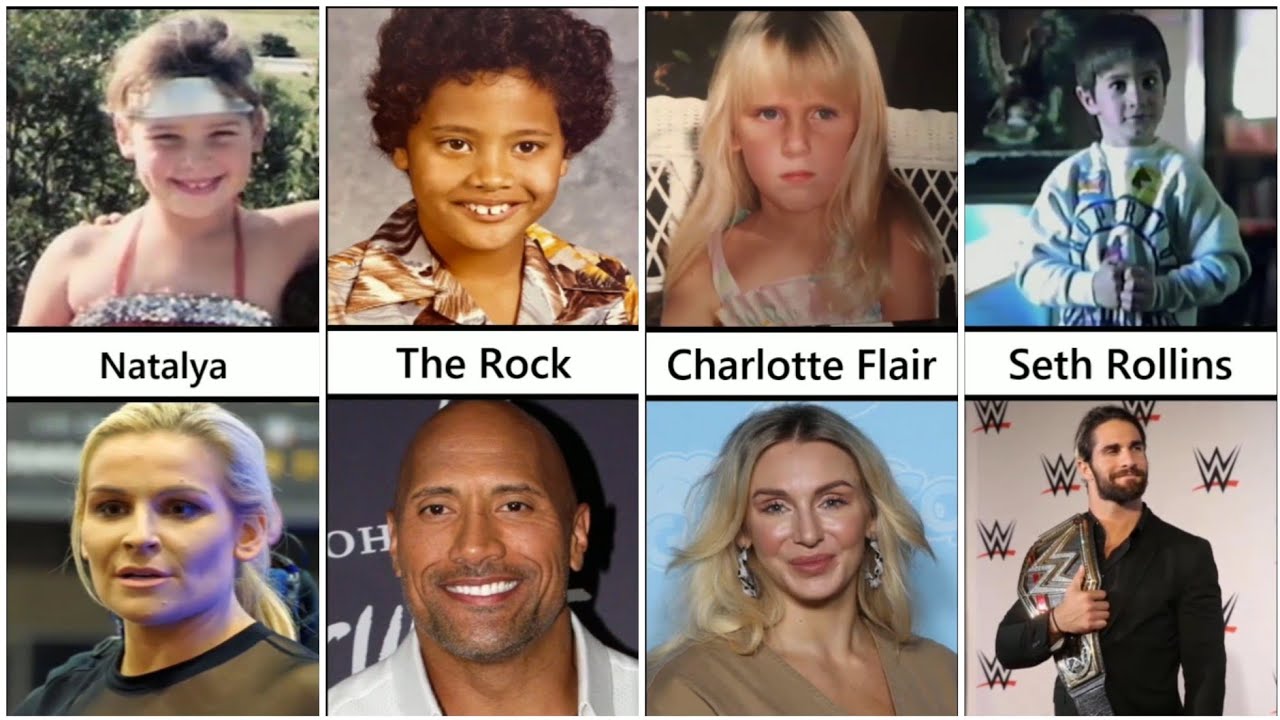 WWE Superstars as Kid | 50 Rare childhood picture of wwe superstars ...