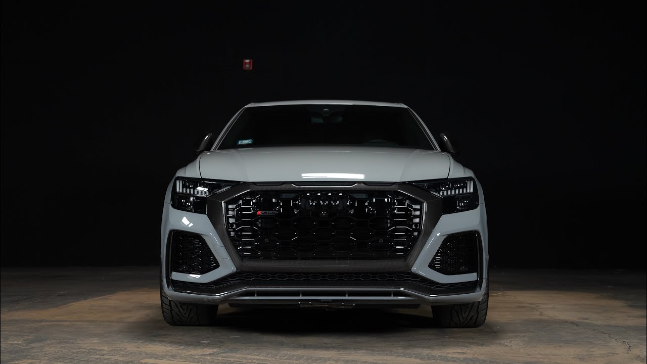 🔺Audi RSQ8 OEM+ Build Nardo Grey over Black w/ Red stitching - YouTube