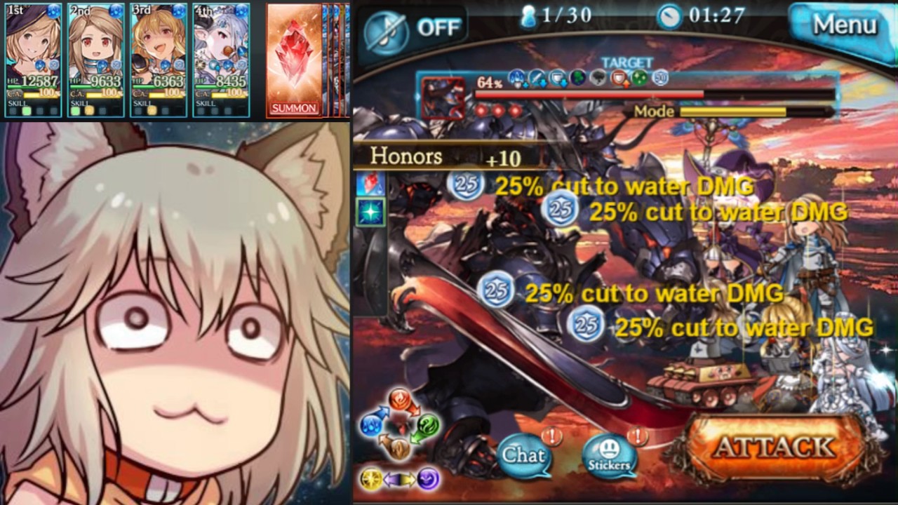Granblue Fantasy - Colossus Omega (Test) - YouTube