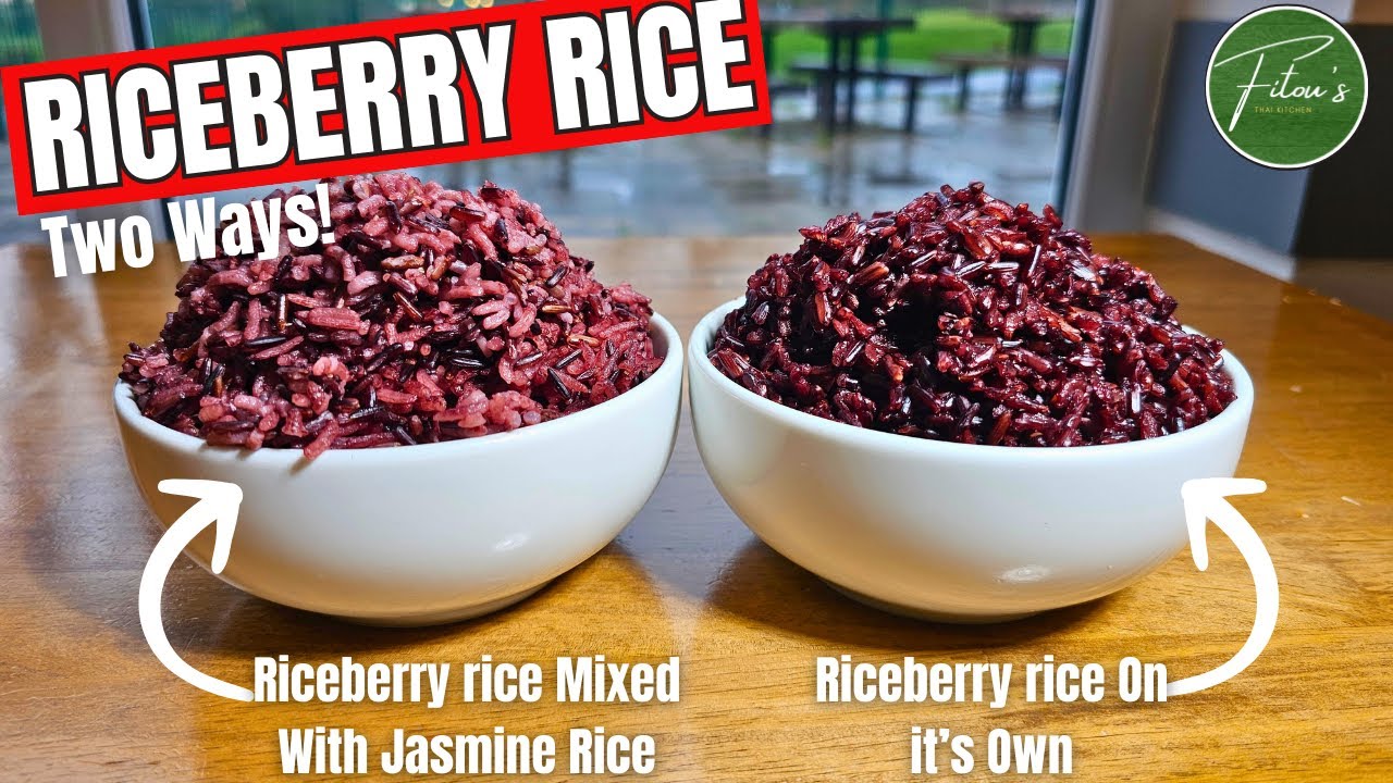 Rice Berry 2 WAYS! MORE Vitamins And Minerals Than Brown Rice! - YouTube