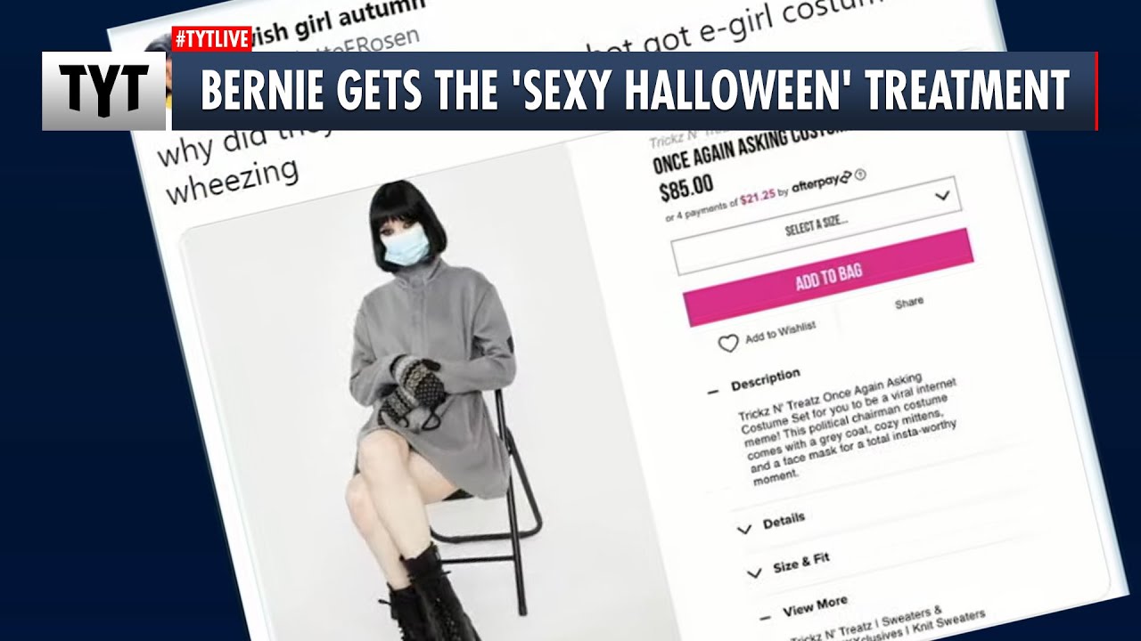 'Sexy Bernie' Halloween Costumes Are Flying Off The Shelves - YouTube