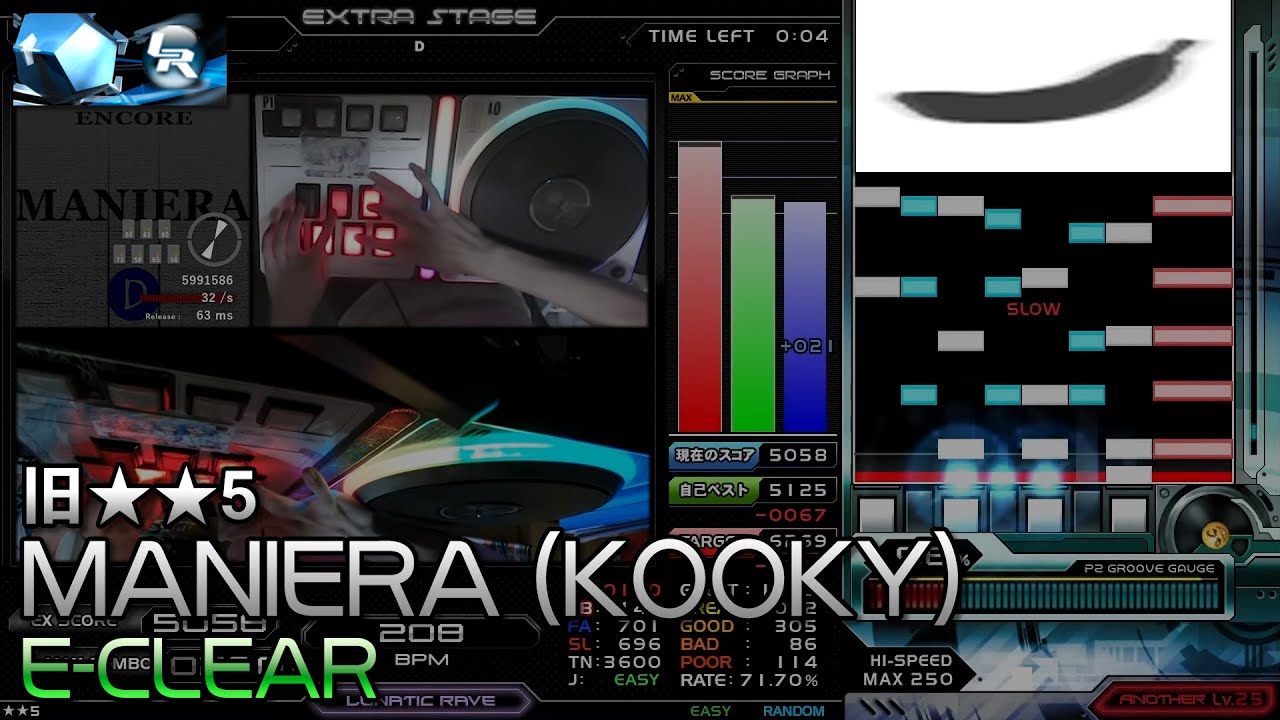 [BMS] 旧★★5 MANIERA (KOOKY) EC - YouTube