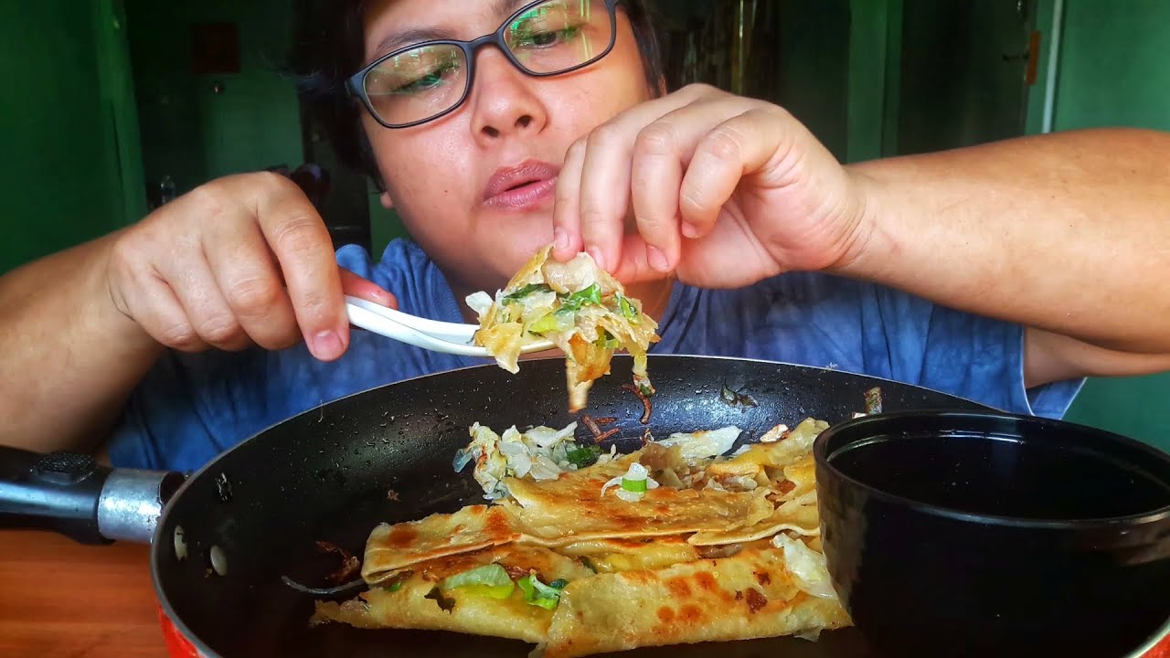 Murtabak Sayur || Menyerupai Roti Canai - YouTube
