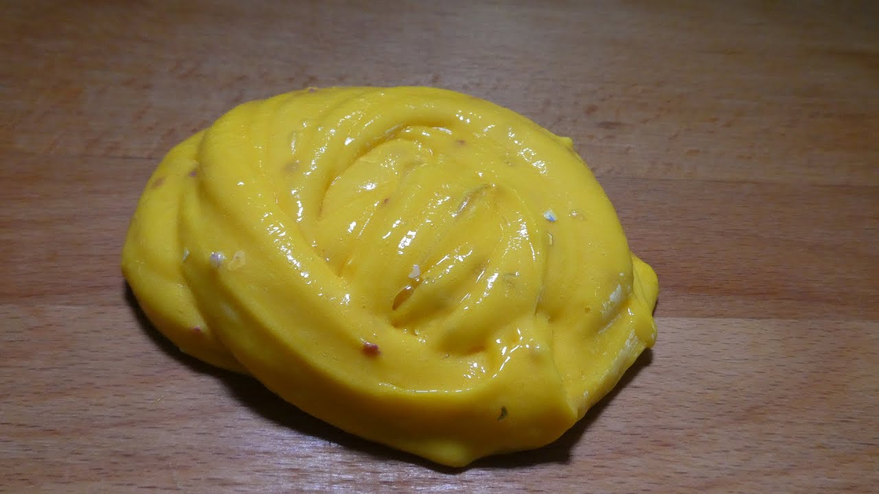 Making DIY YELLOW Slime - Satisfying Slime Video # 33 - YouTube