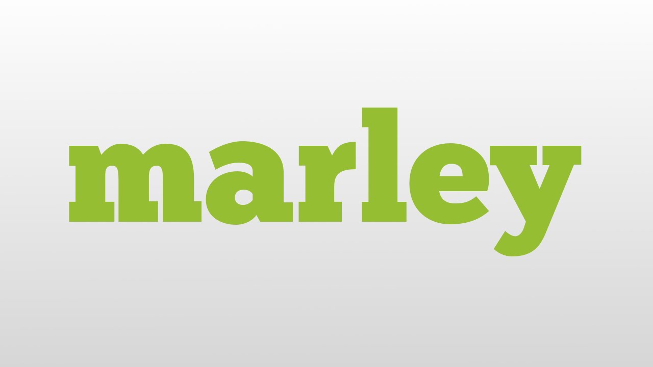 marley meaning and pronunciation - YouTube