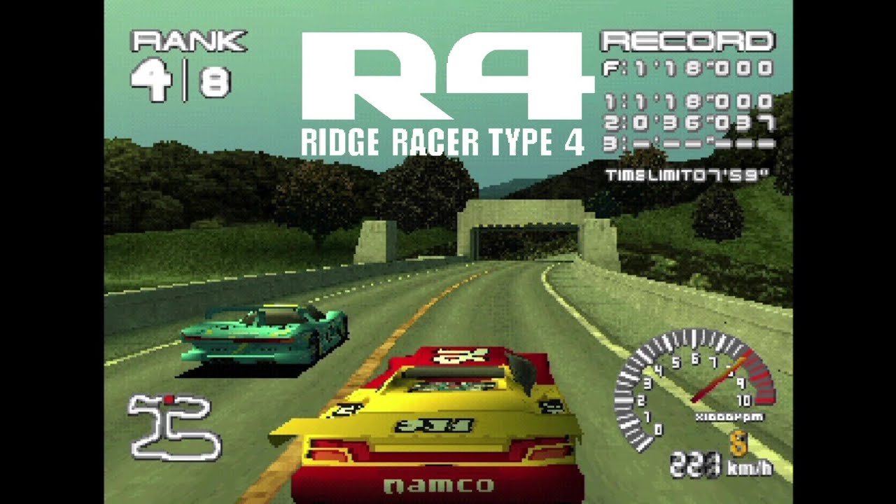 R4: Ridge Racer Type 4 PS1 Gameplay - Final GP Race 3 - YouTube
