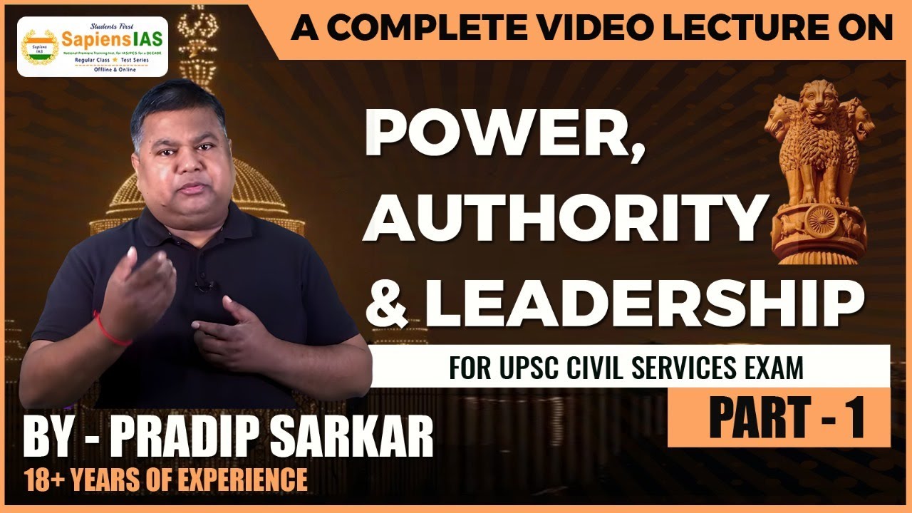 Anthropology Optional for UPSC - Power, Authority and Leadership | Part ...