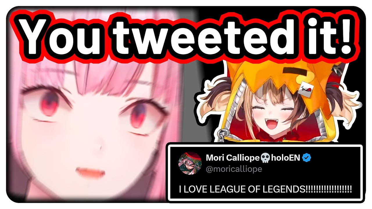 Calli and Gigi talk about the "I LOVE LEAGUE OF LEGENDS" tweet ...