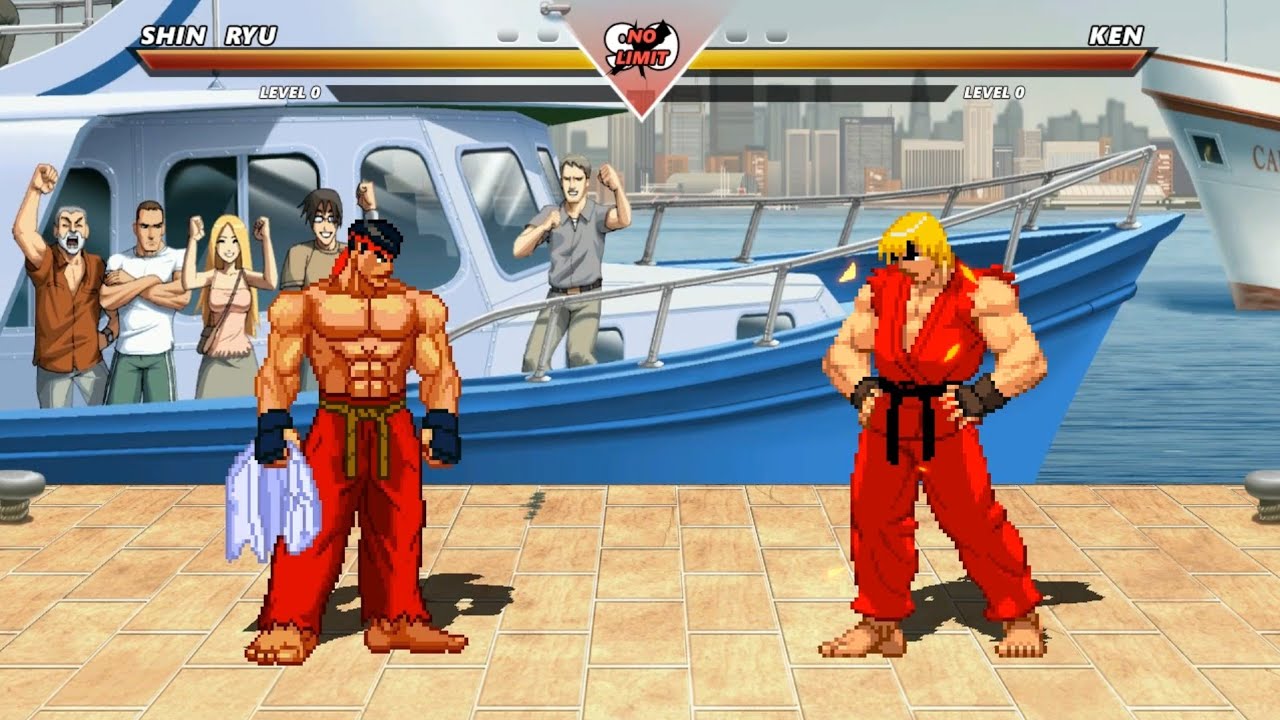 SHIN RYU vs KEN - Epic Combat @(1080) - 60fps√ - YouTube