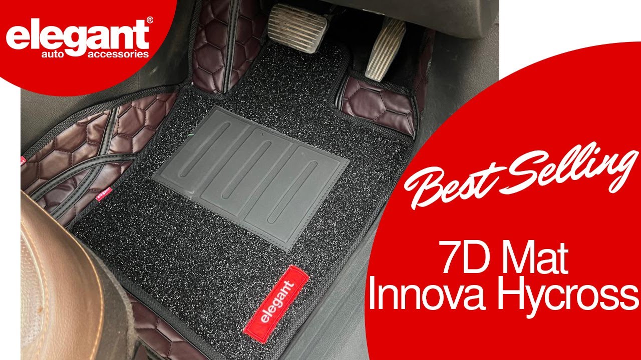 Innova Hycross 7D Mats Installation 🚙| Hycross Floor Mats |innova floor ...