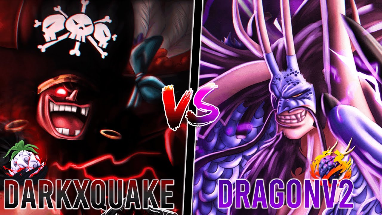 DARKXQUAKE VS DRAGON V2 | FRUIT BATTLEGROUNDS - YouTube
