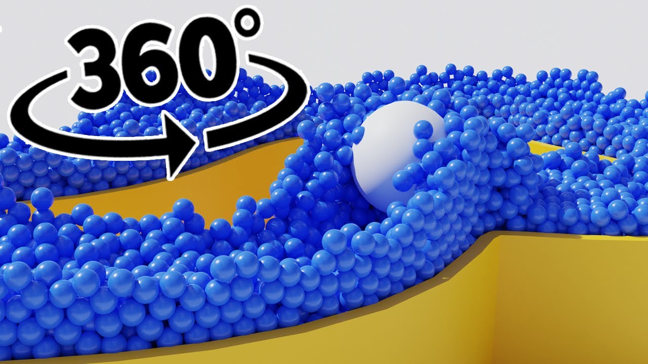 360° Bouncing Adventures Journey through Balls Playground - YouTube