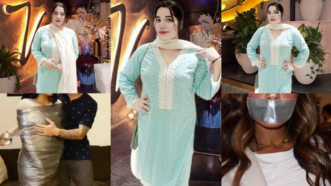 Girl Duct tape Escape Challenge | Hogtie Challenge | Noodle Challenge ...