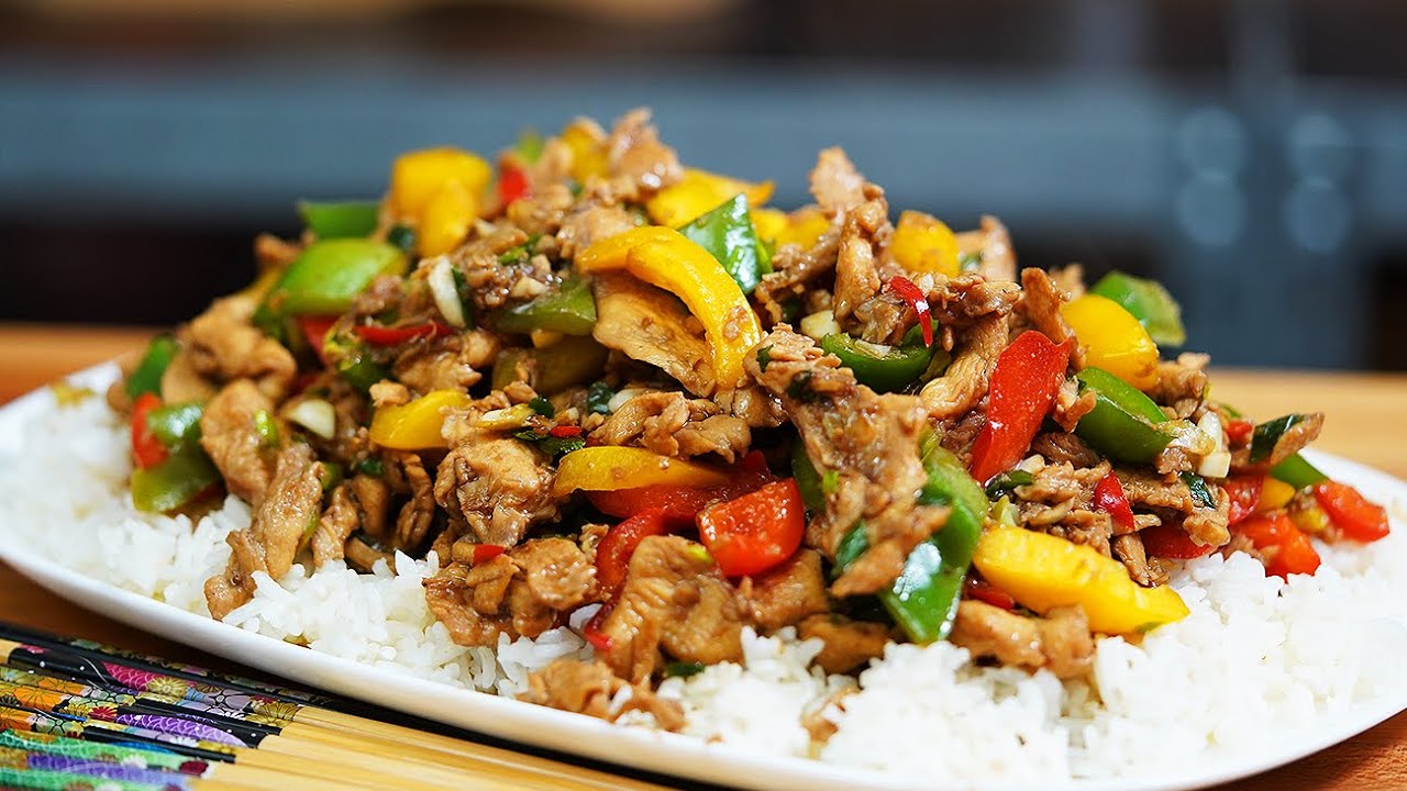 👉 Rețetă cu pui asiatic cu legume - cum să gătești ceva gustos și ...