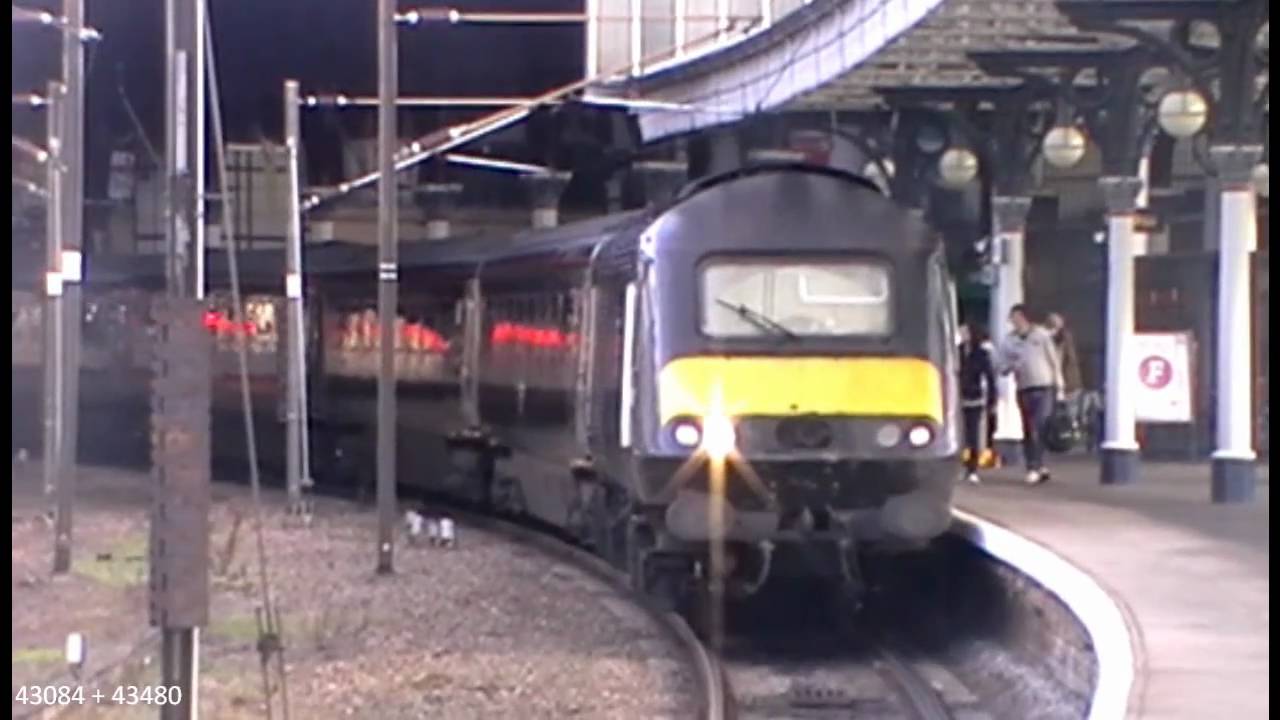 Grand Central Hybrid HST's @ York 24/10/10 - YouTube