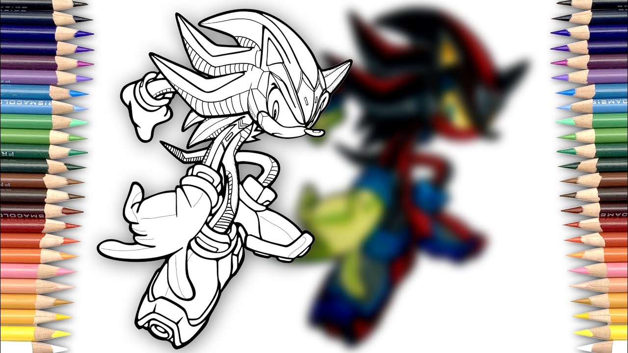 Robot SONIC Coloring Page | Sonic The Hedgehog Coloring - High Life ...