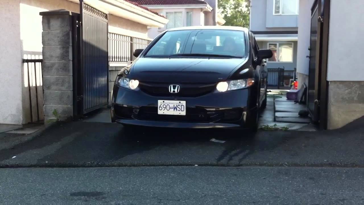 Lowered Civic FA1 Tein S Tech (similar with FD1 JDM) - YouTube