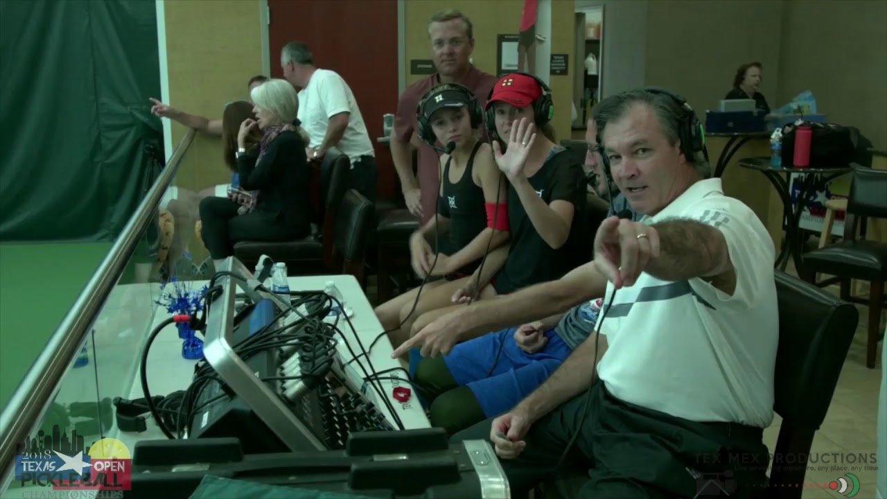 2018 TEXAS OPEN PICKLEBALL CHAMPIONSHIPS OPEN MENS DOUBLES GOLD MATT ...