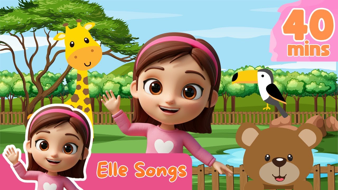 🐼 ANIMAL SONGS 🦁 COMPILATION | Nursery Rhymes and Kid Songs - YouTube