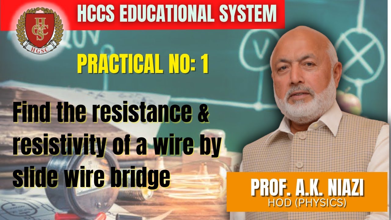 Find the resistance & resistivity of a wire by slide wire bridge ...
