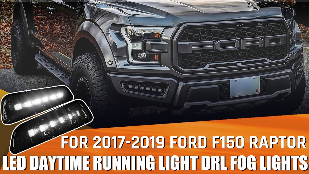 Led Daytime Running Light DRL Fog Lights For 2017-2019 F150 ...