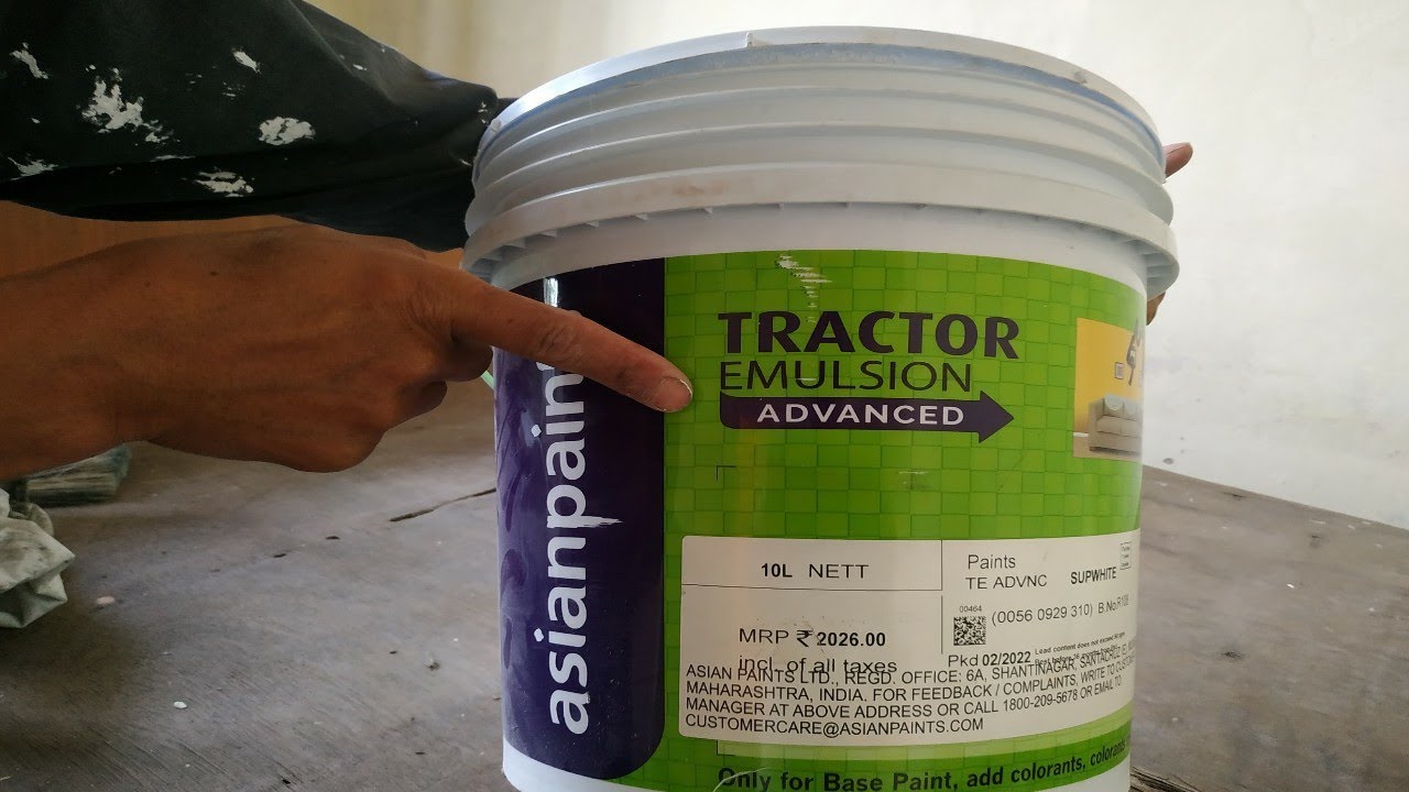 Asian Paints Tractor Emulsion Advance | Tractor Emulsion Price ...