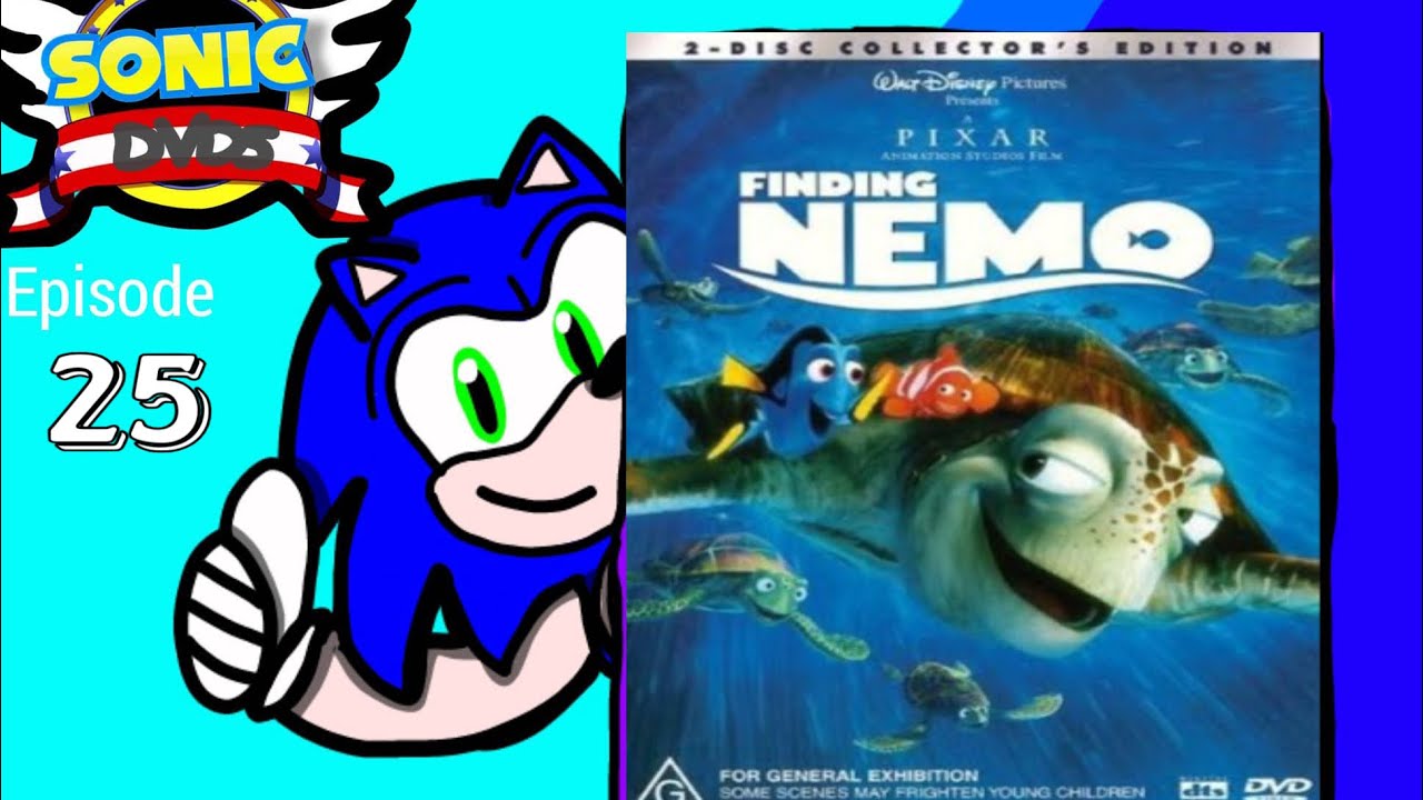 DVD opening to finding Nemo (sonic’s DVDs) - YouTube