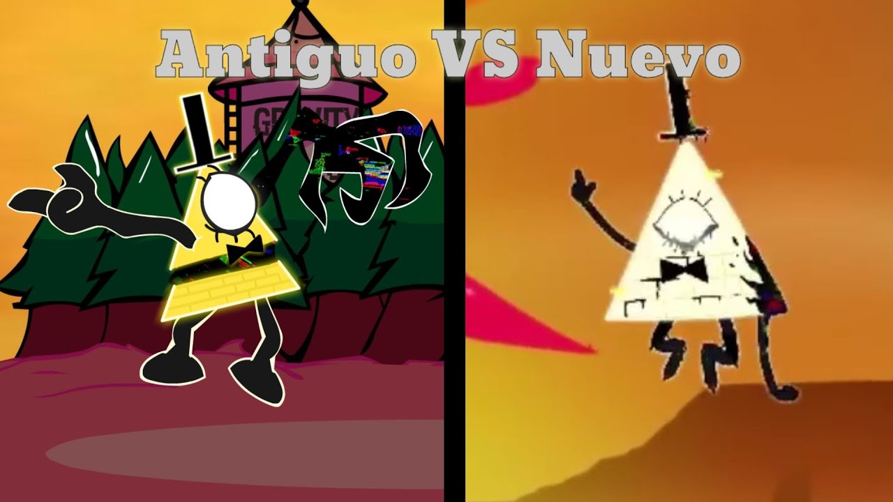 Weird Dystopia | Vs Bill Cipher/FNF Glitched Legends (Old VS New) - YouTube