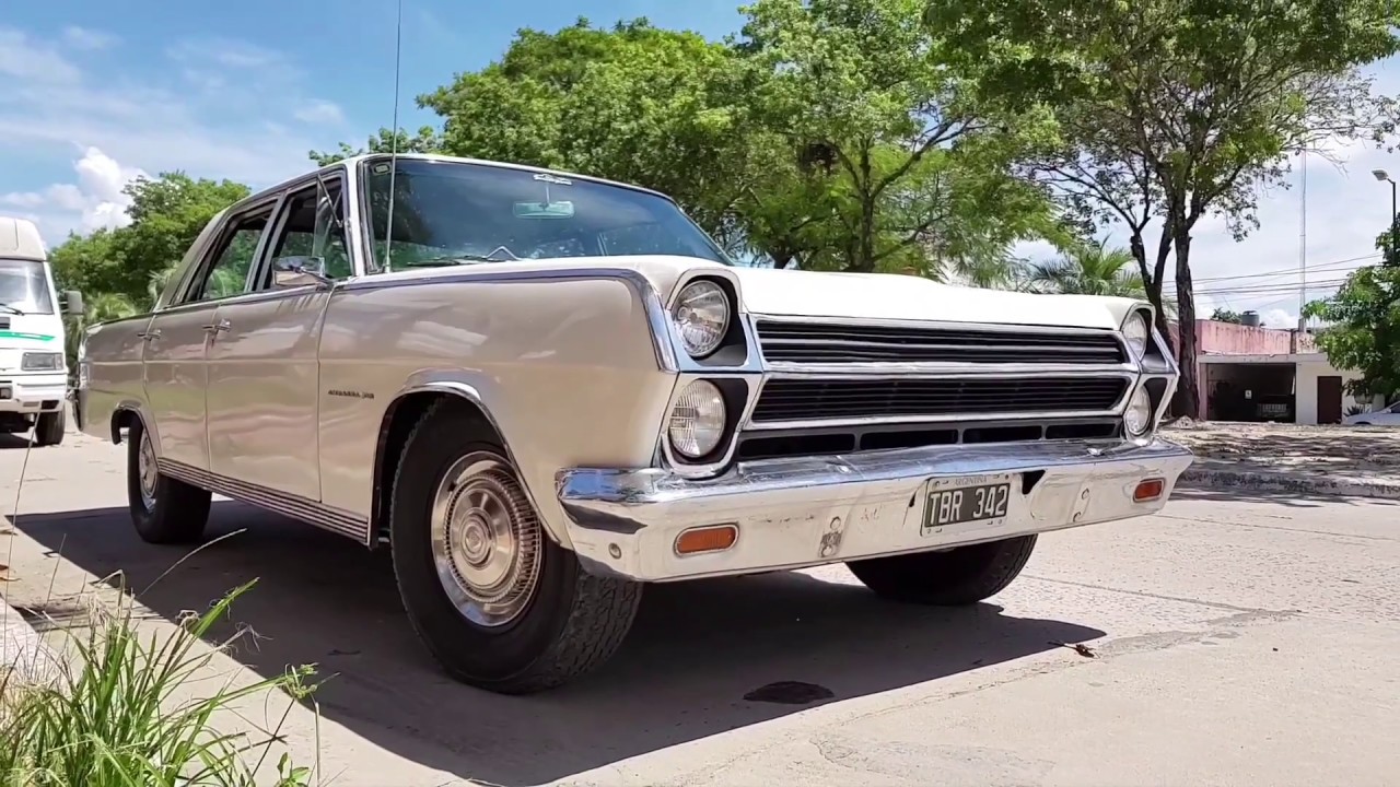 Rambler Ambassador 1968 - YouTube