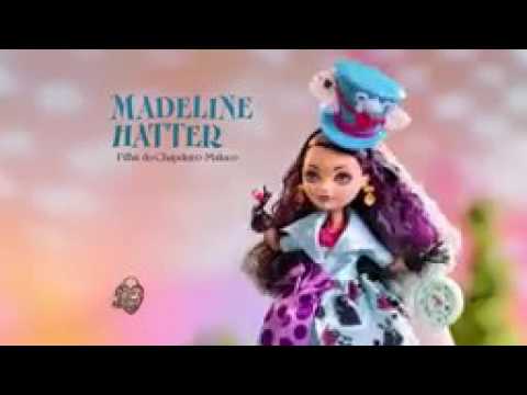 Comercial ever after high no pais da maravilhas