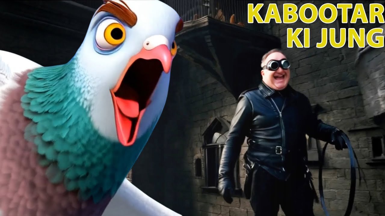 A big pigeon rescues his friend | Story of the pigeon and the friend 😭 ...