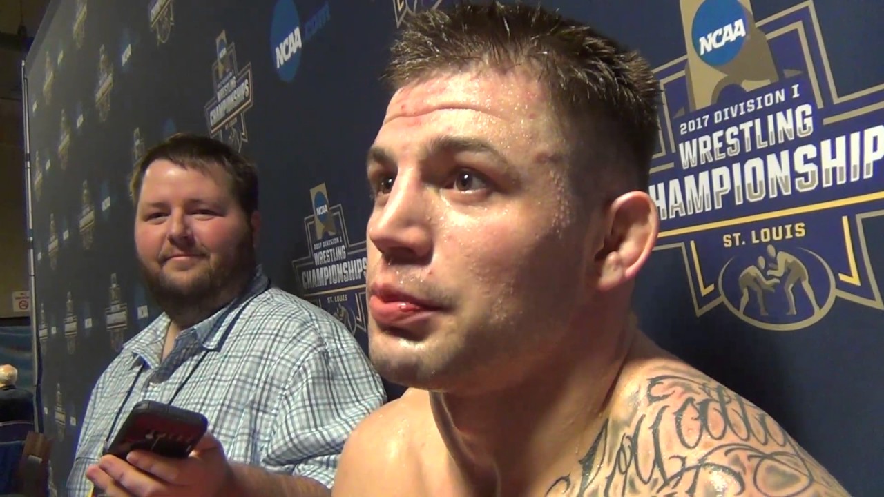 Kyle Crutchmer (Oklahoma State), 7th at 174 at 2017 NCAAs - YouTube