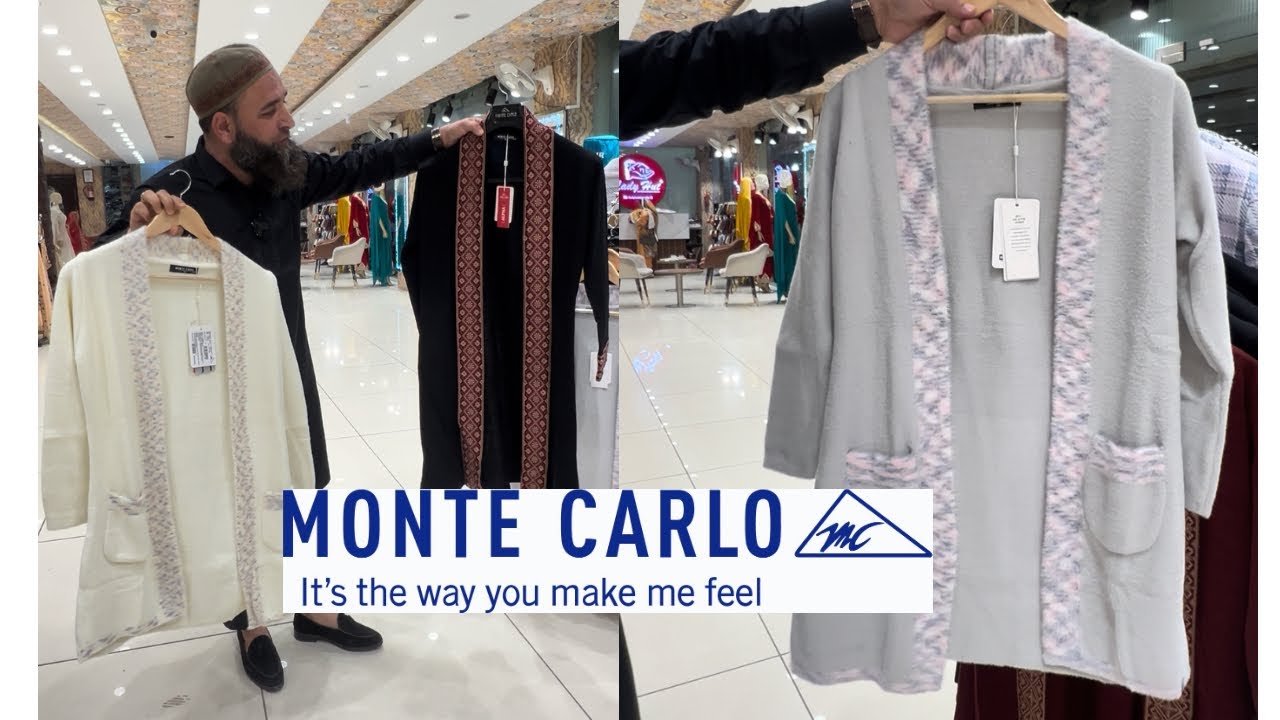 Monte Carlo Woollen Shrugs - YouTube