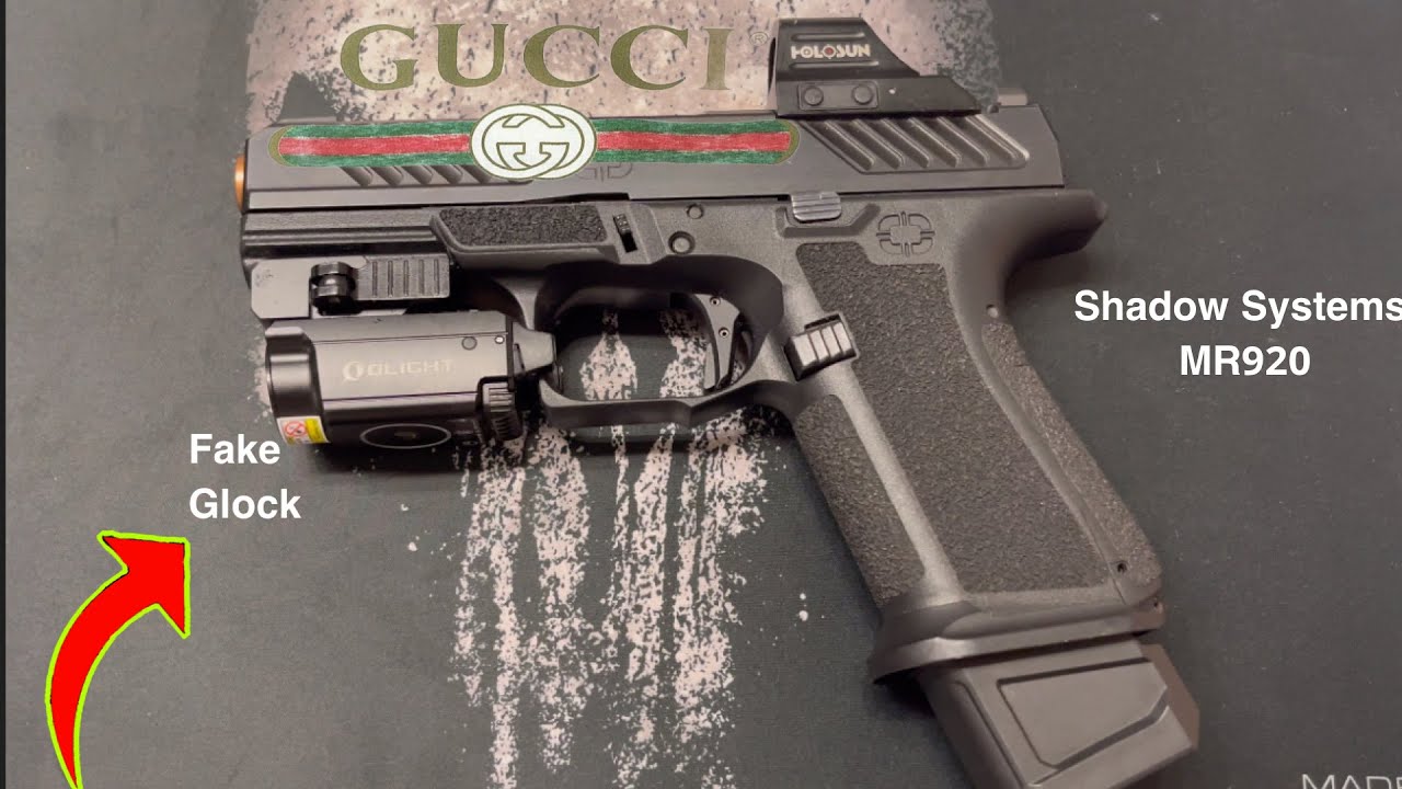 Gucci Glock A.K.A Shadow Systems MR920 discussion and Review. #gun # ...