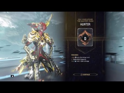 Warframe Mastery Rank 13 - YouTube